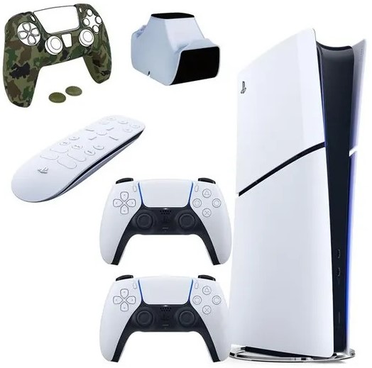 Sony PlayStation 5 Slim Digital White Console - 8-Digit Store