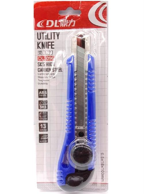 DLOffice Utility Knife Blue- Comfortable - 8-Digit Store