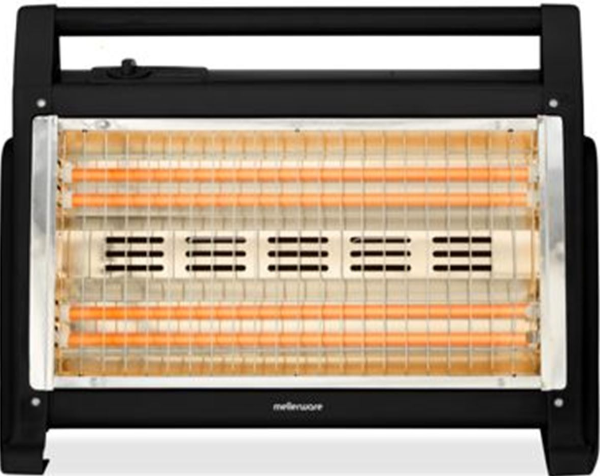 Mellerware Heater 2 Heat Settings Quartz Plastic - 8-Digit Store