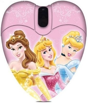 Disney Princess Mini Optical USB Mouse - 8-Digit Store