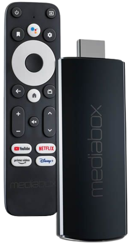 Mediabox Neo Stick 1080P HDR Android TV - 8-Digit Store
